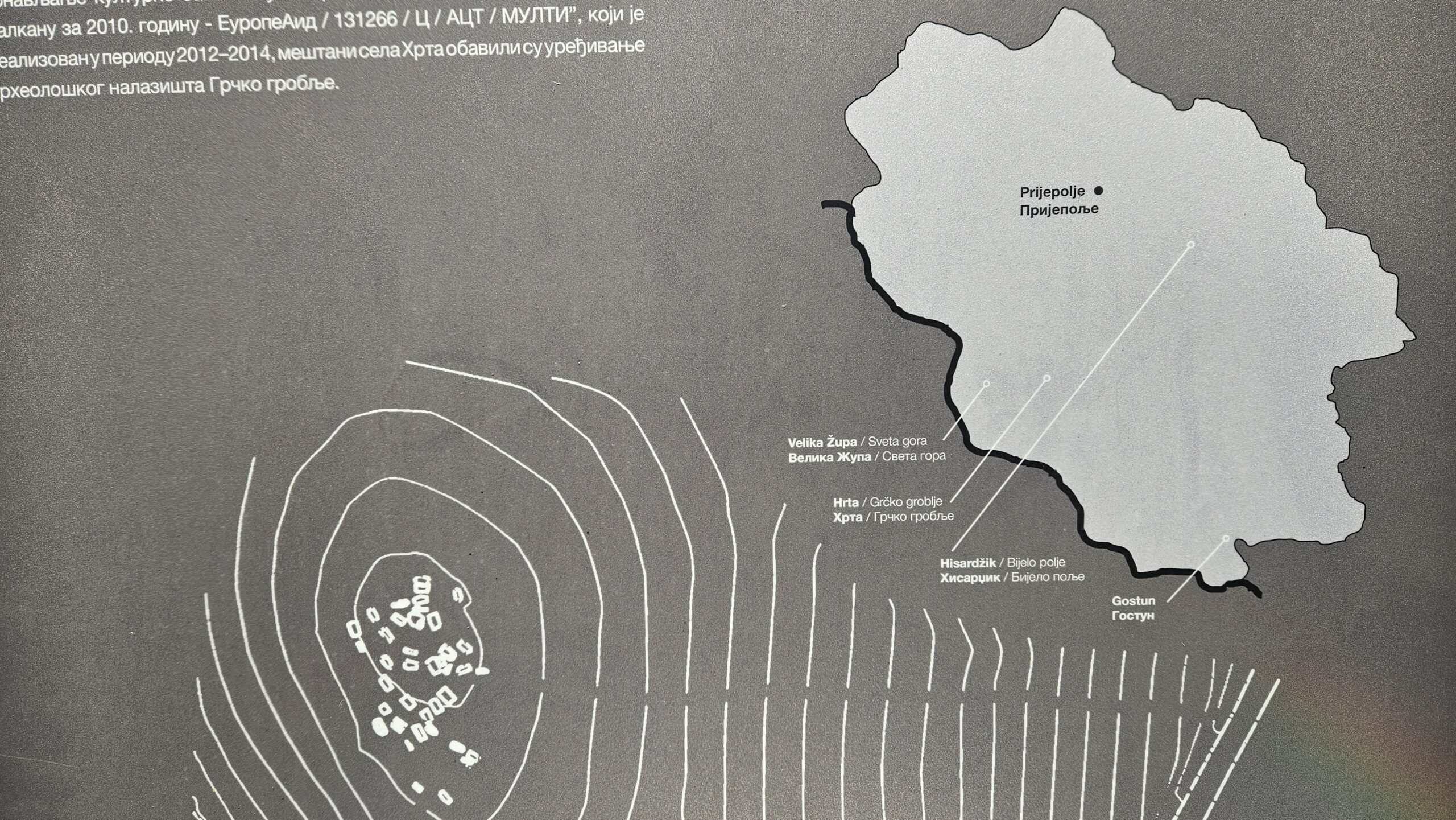 Stecci mapa foto A.R. - PPmedia